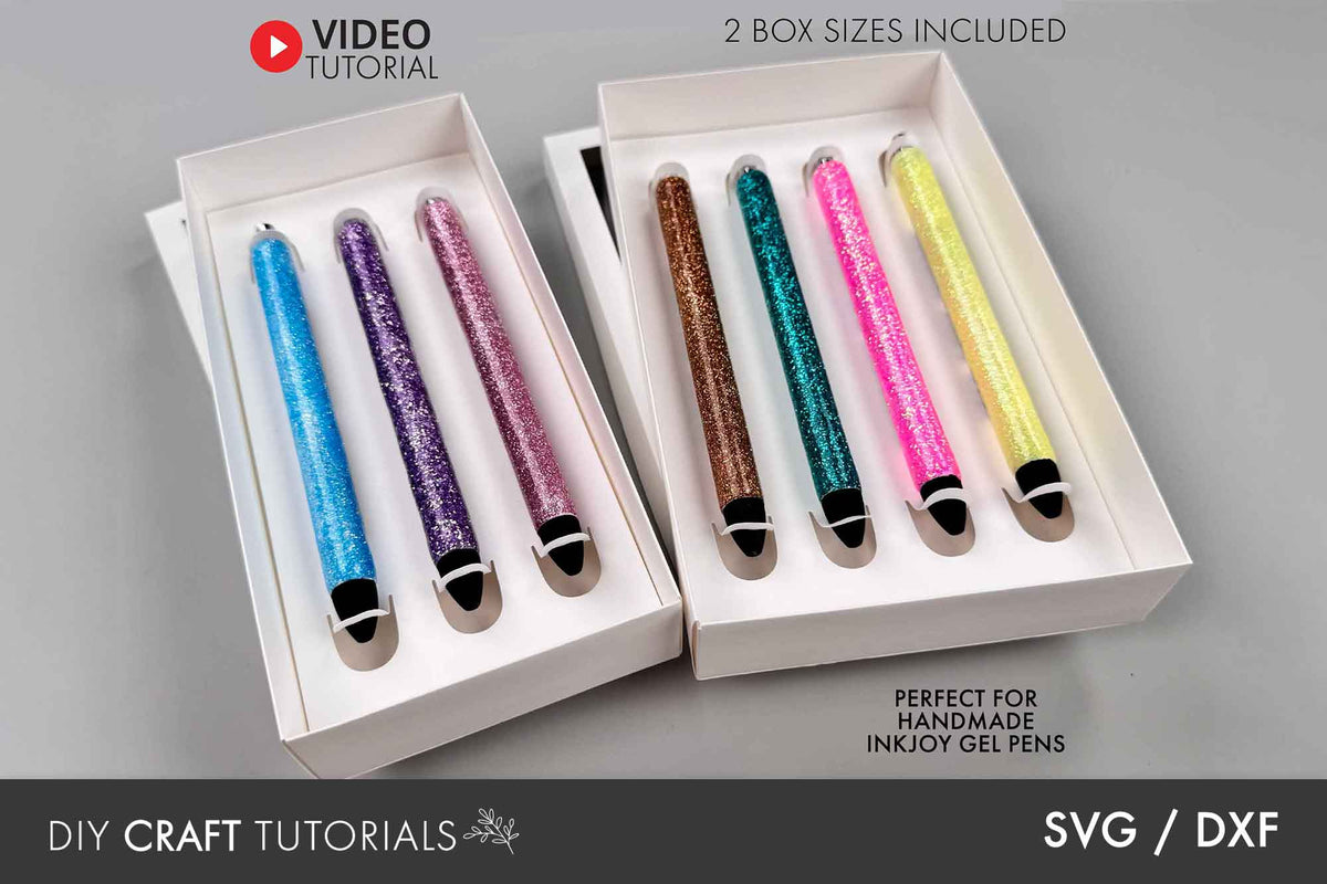 Epoxy Pen Box Template – DIY Craft Tutorials