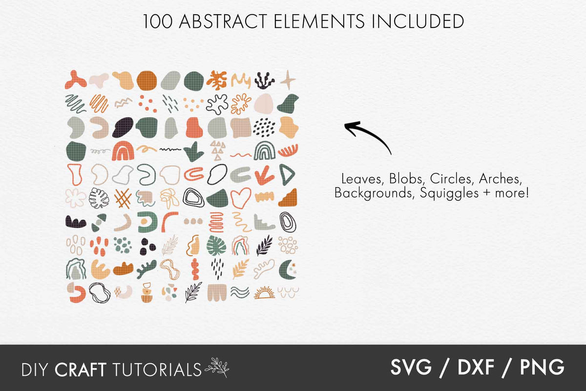 Abstract Shapes SVG – DIY Craft Tutorials
