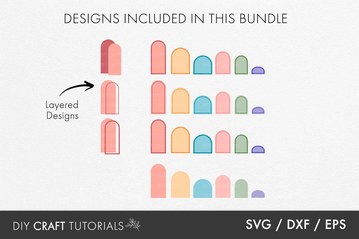 Classic Arch SVG – DIY Craft Tutorials