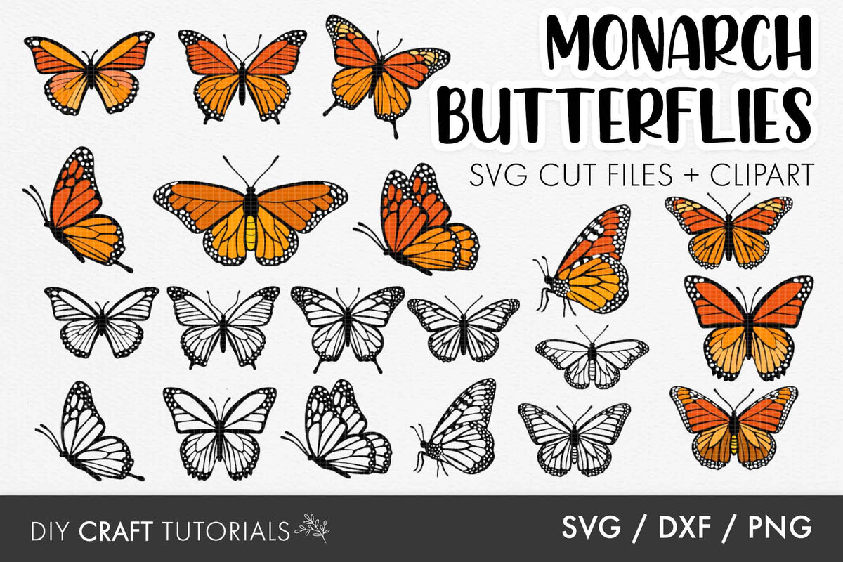 Monarch Butterflies – DIY Craft Tutorials