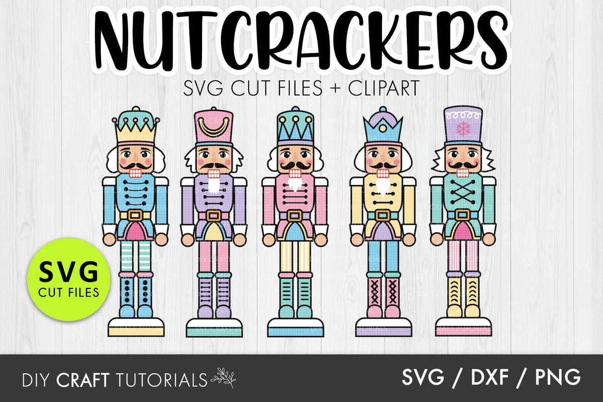 Candyland Christmas Nutcracker SVG – DIY Craft Tutorials