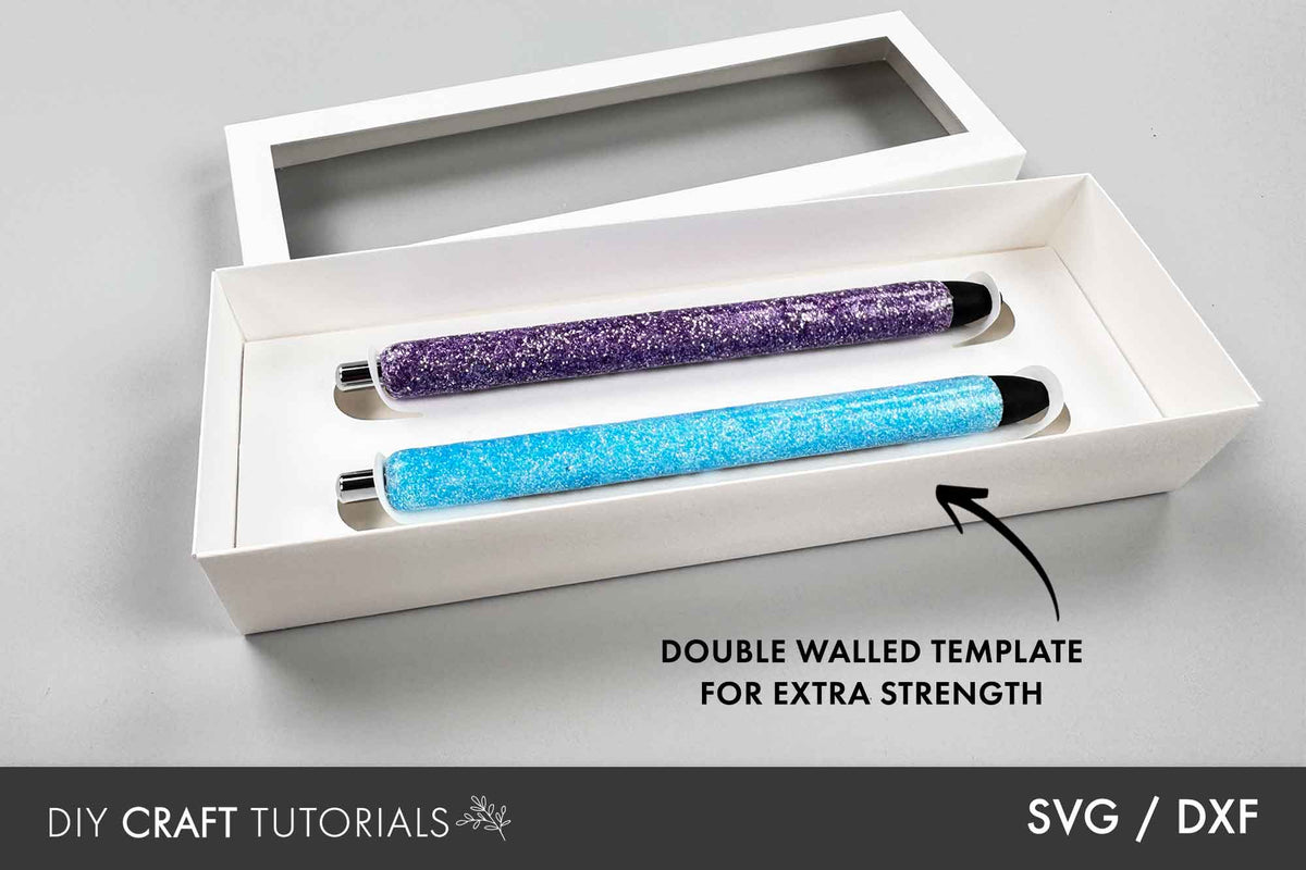 Epoxy Pen Box Template – DIY Craft Tutorials