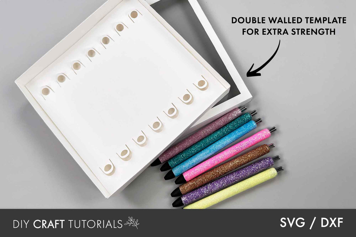 Pen Box Template – DIY Craft Tutorials