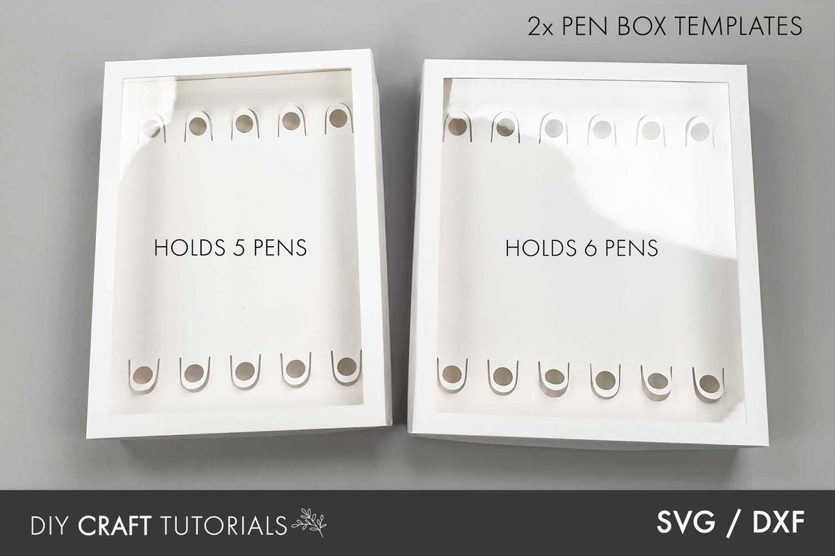 Pen Box Template – DIY Craft Tutorials