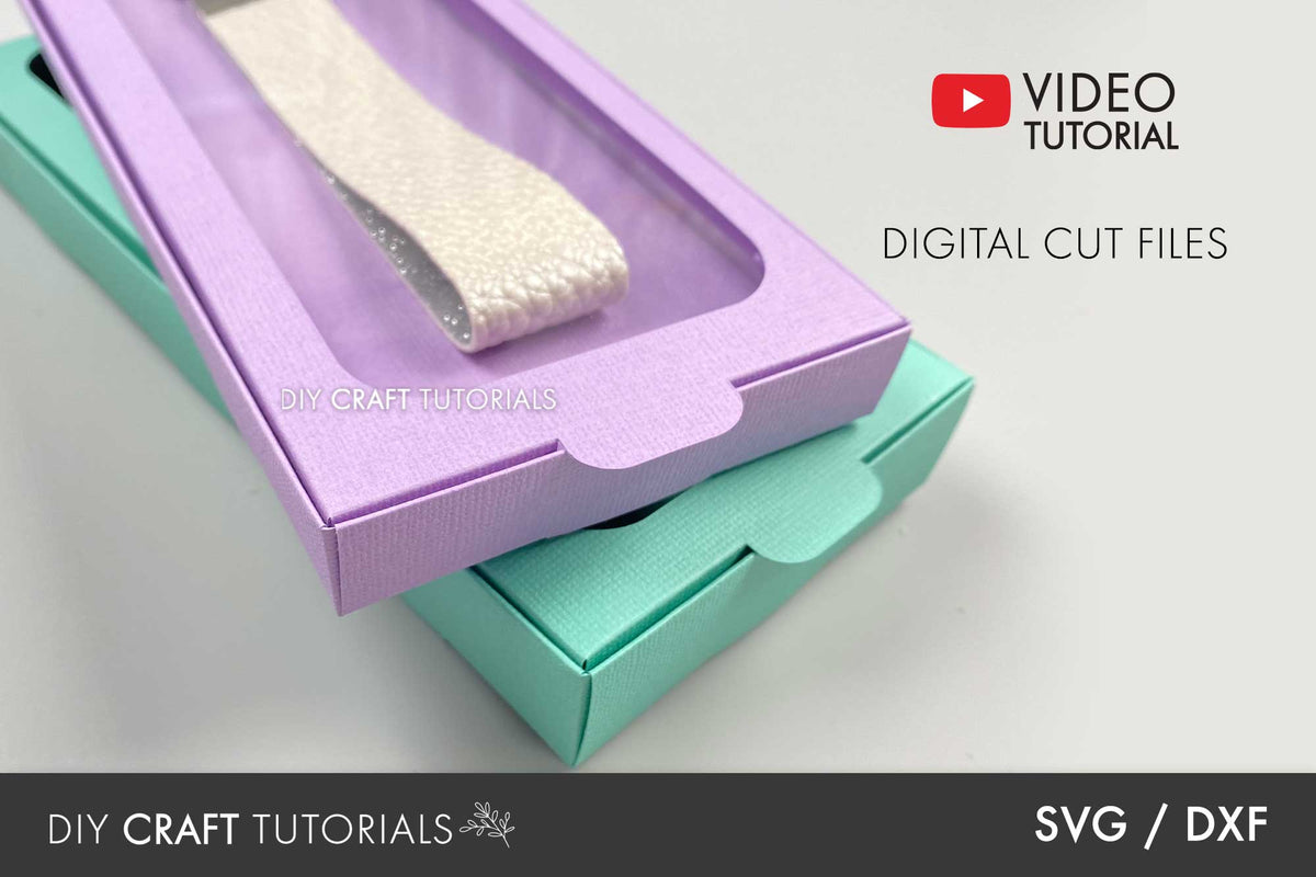 Wristlet Keychain Box SVG – DIY Craft Tutorials