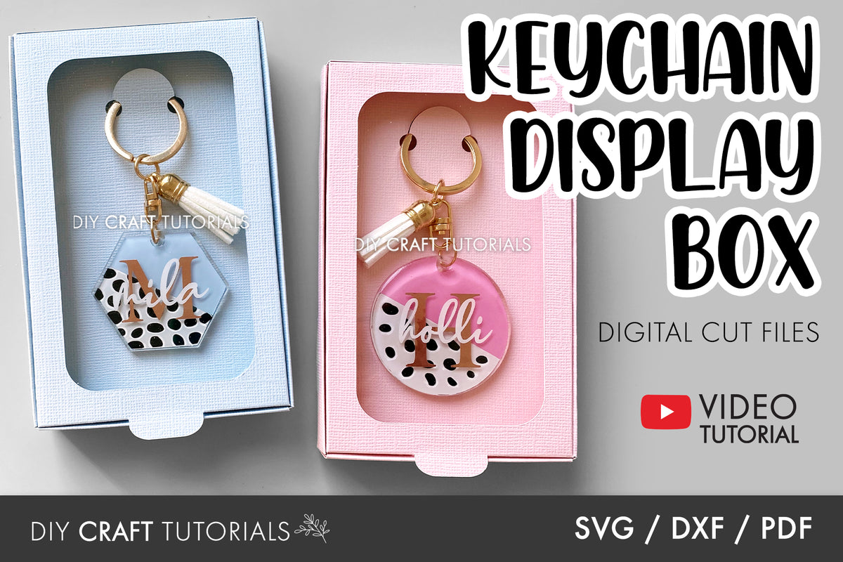 Keychain Box SVG Bundle – DIY Craft Tutorials