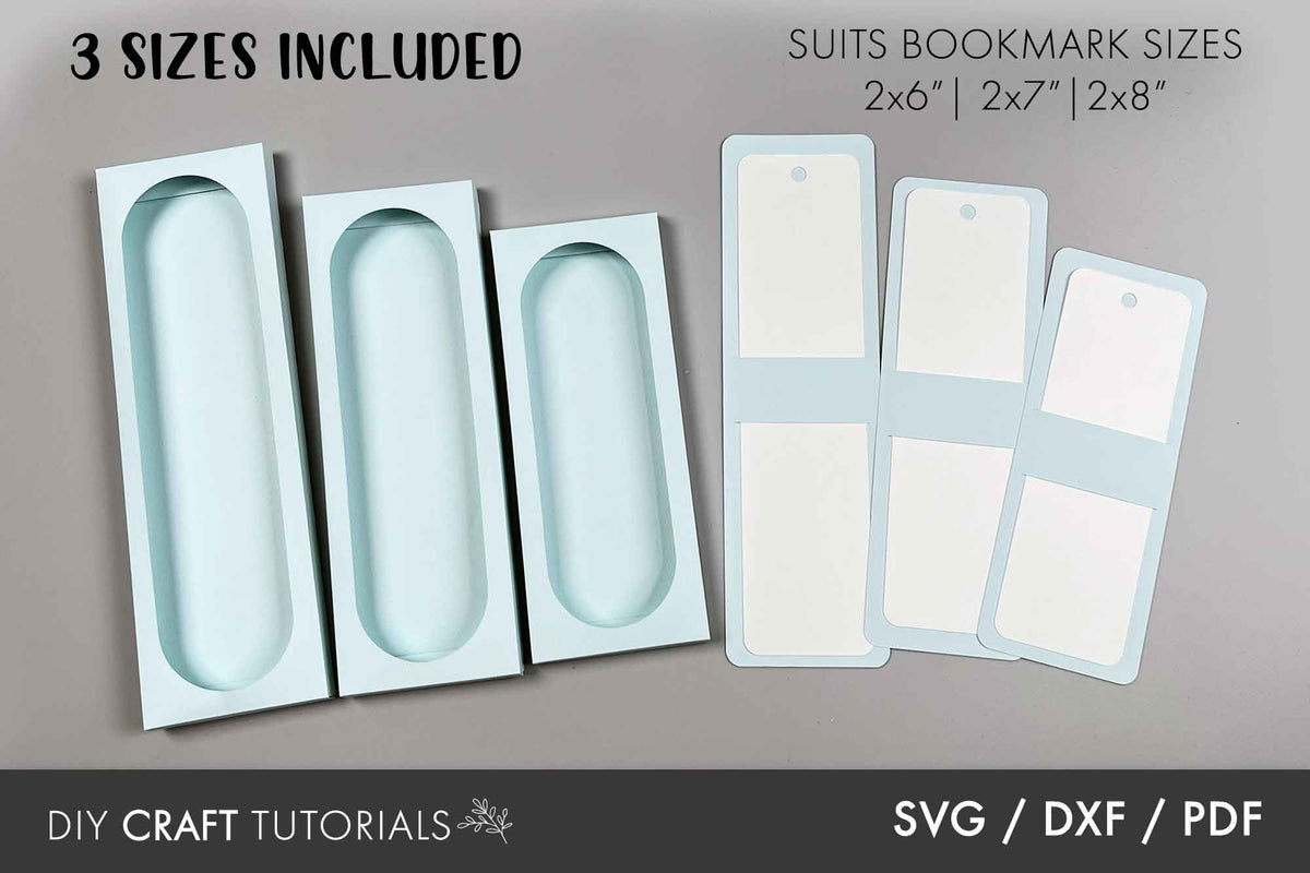 Bookmark Box Template – DIY Craft Tutorials