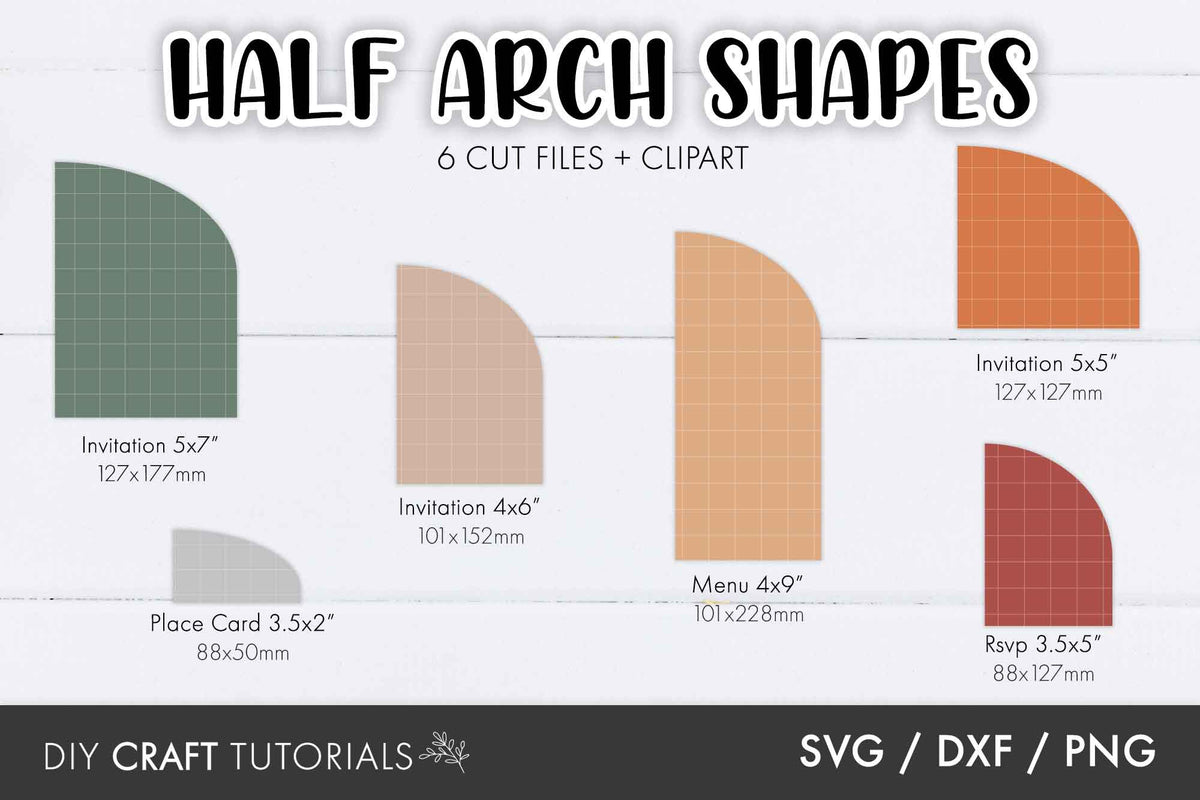 Half Arch SVG – DIY Craft Tutorials