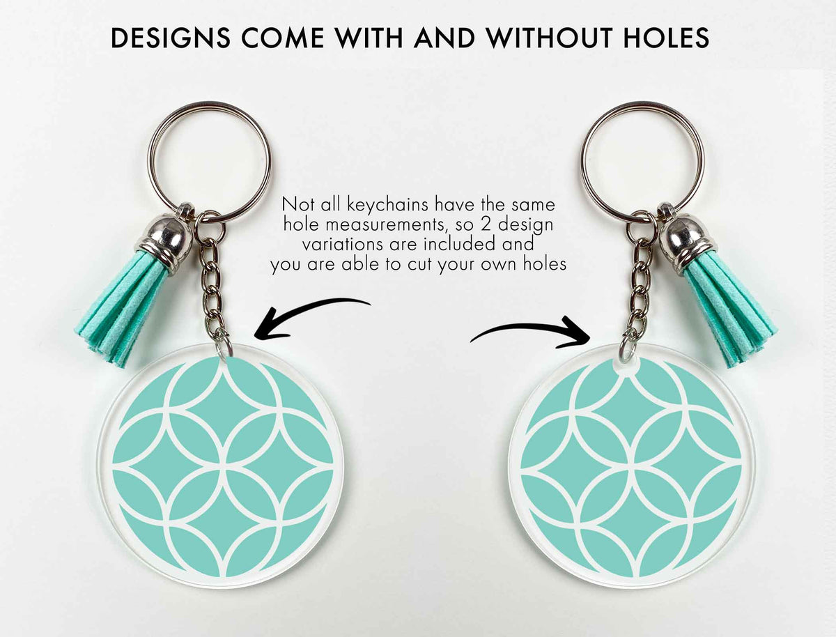 Keychain Pattern SVG – DIY Craft Tutorials