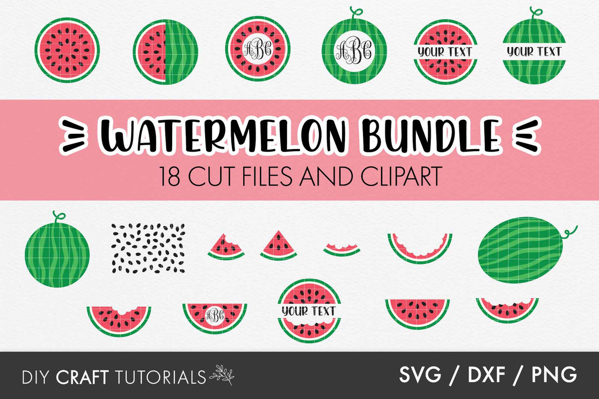 Watermelon SVG – DIY Craft Tutorials